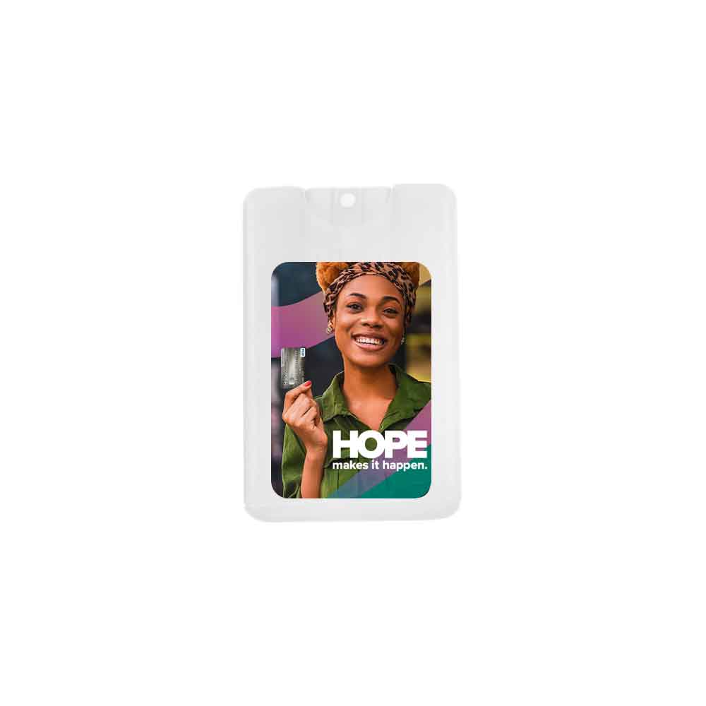 HCU 20ml Hand Sanitizer Spray – Hope Credit Union - Online Store